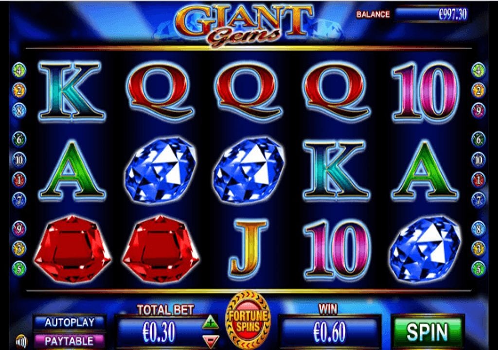 Giant Gems Slot Machine by Next Gen Gaming Here