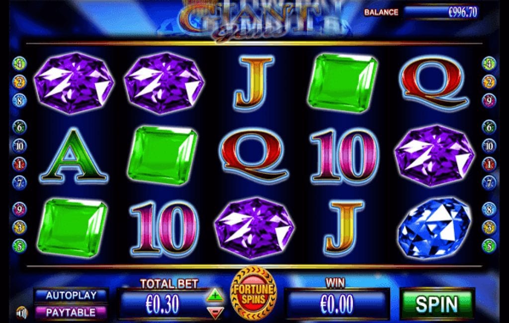 Giant Gems Slot Machine by Next Gen Gaming Here