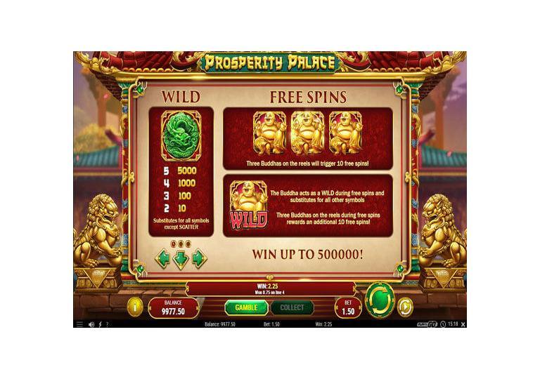 Prosperity Palace Slot Machine – New title by Play n Go