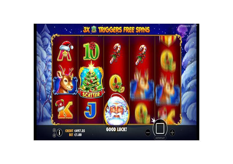 Santa Video Slot Machine by Pragmatic Play for Christmas Feel