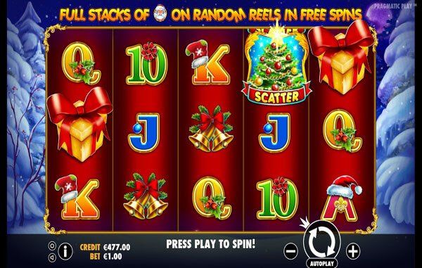 Santa Video Slot Machine by Pragmatic Play for Christmas Feel