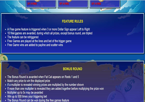 Fat Cat Online Slot Machine by NextGen Gaming For Free