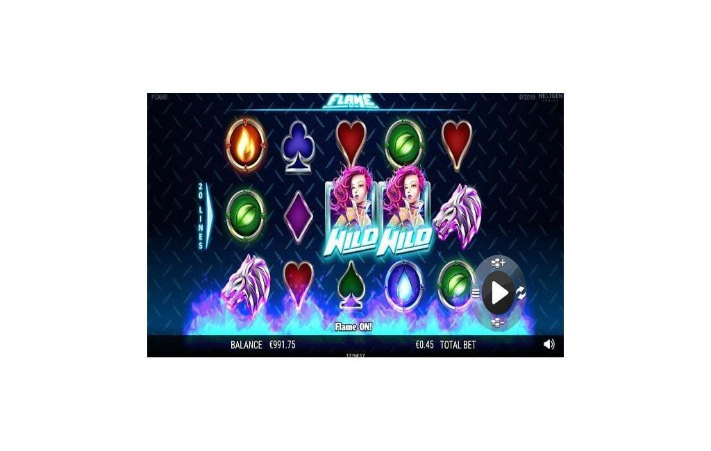 Play Flame Slot Machine – New 20-Line slot Title by NextGen Gaming