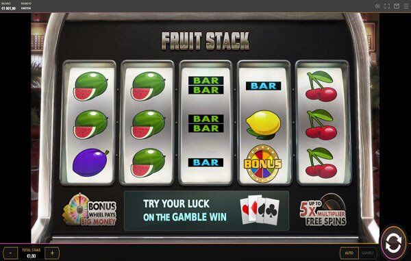 Play Fruit Stack – Five Reels and Nine Lines of Fruit Fun