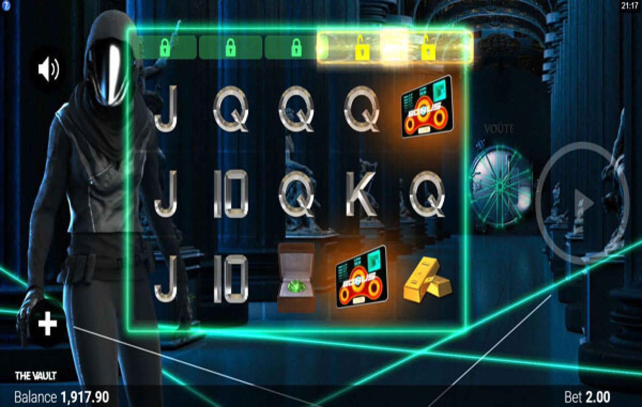 Play The Vault – Five Reels and Twenty Paylines of Heist Fun