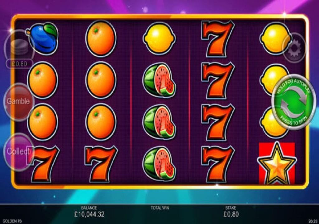 Golden 7s – Basic, Simple Yet Rewarding Video Slot Machine