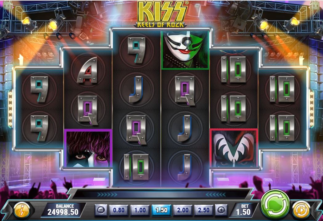KISS Reels of Rock – Rock-Themed Play n Go Video Slot