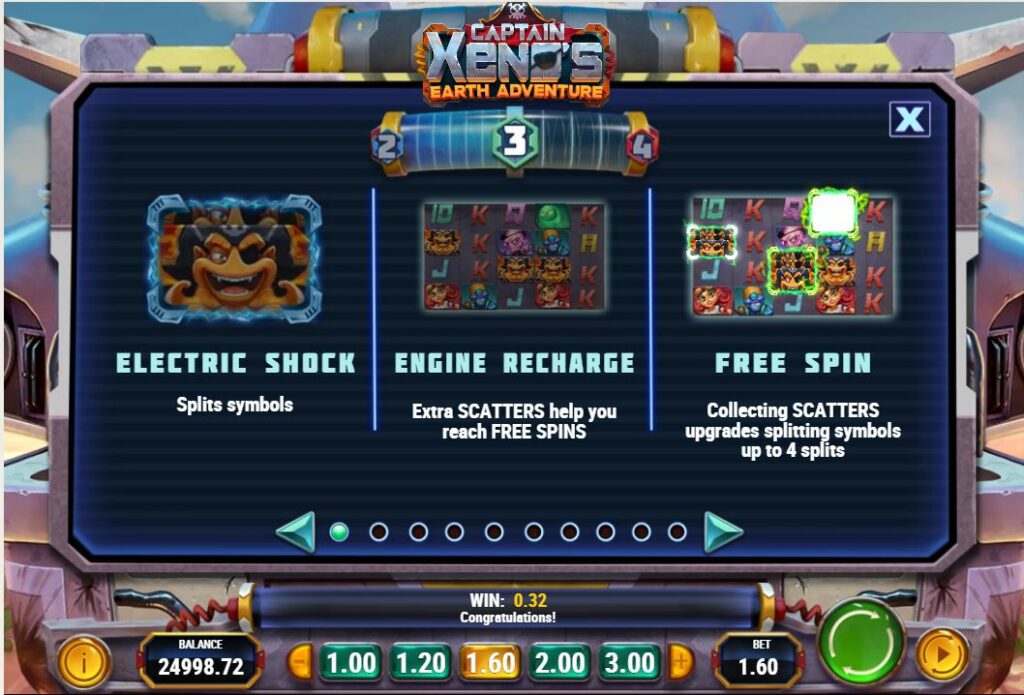 Captain Xeno's Earth Adventure – Space Pirates by Play n Go